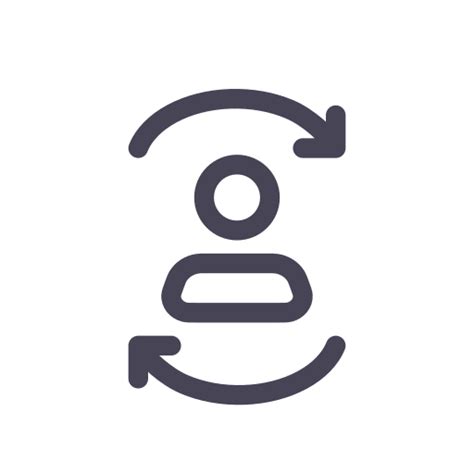 User Convert Icon User Interface And Gesture Icons