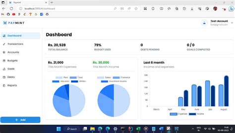 A Personal Finance Manager App Using Spring Boot And React