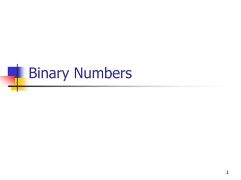 Ppt Binary Numbers Powerpoint Presentation Free Download Id5889457