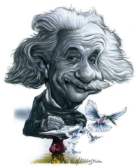Daily Caricature Albert Einstein Caricature Einstein Albert Einstein