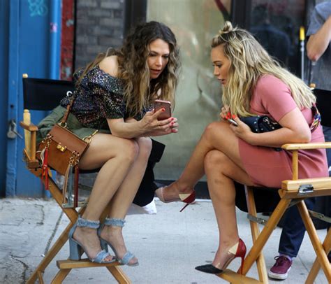sutton foster s feet