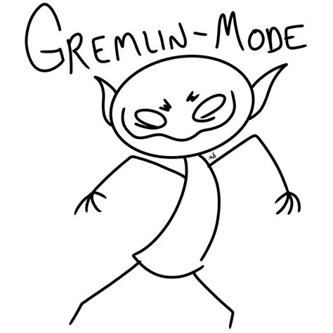 Gremlin Mode By Smilestheclown On Deviantart
