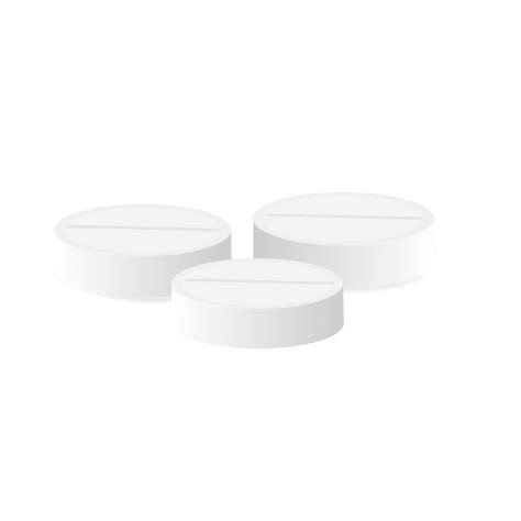 Vektor Tablet Obat Dengan Latar Belakang Transparan Obat Tablet