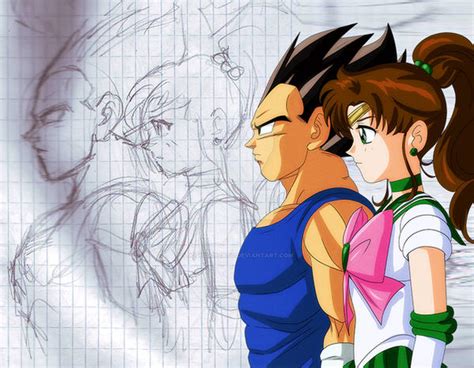 Vegeta Sailor Jupiter By Joshdancato On Deviantart