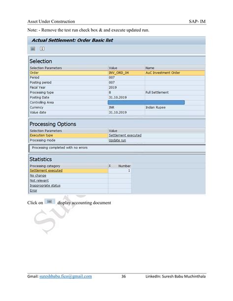 Sap Auc Internal Orders As Investment Measures Pdf