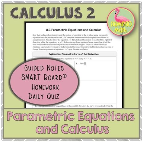 Parametric Equations And Calculus Bc Calculus Unit 9 Calculus Ap Calculus Ap Calculus Ab