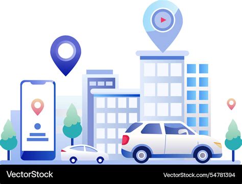 Gps Location Royalty Free Vector Image VectorStock