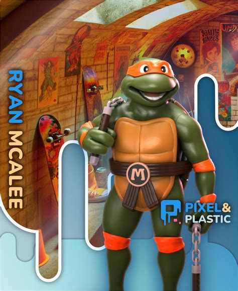 Michelangelo Tmnt 3d Printable Michelangelo Teenage Mutant Ninja