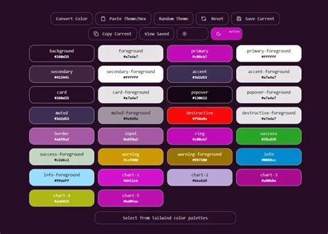 Shadcn Ui Palette Theme Generator With Live Preview Shadesigner