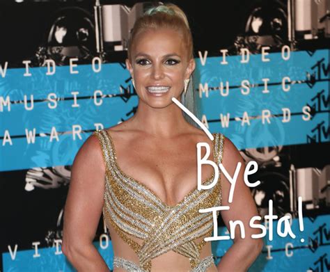 Britney Spears Says Shes Choosing ‘happiness After Deleting Instagram