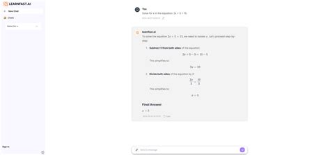 정확한 Ai 기반 수학 솔루션 Learnfastai에서 Mathgpt를 만나보세요