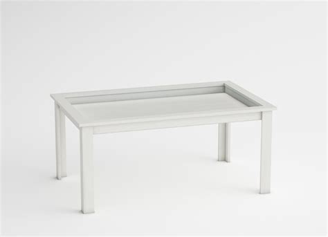 Mesa Rectangular Blanco Polar Funandtables