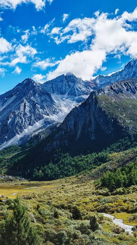 美到窒息的稻城亚丁。