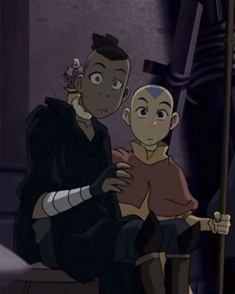 Aang And Sokka The Last Airbender Avatar The Last Airbender Aang