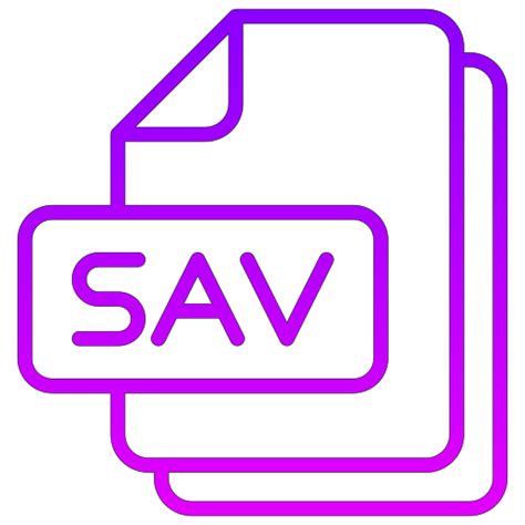 Sav Generic Gradient Outline Icon