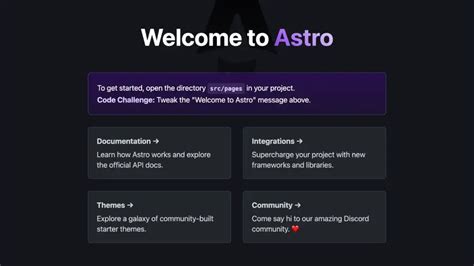 Getting Started Astronew