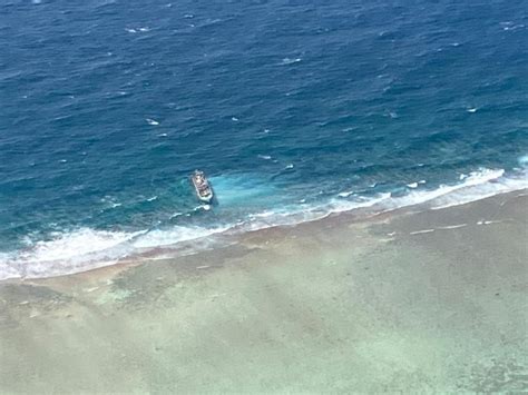 Taiwanese Trawler Loaded With Diesel And Fuel Oil Grounds On Saint Brandon