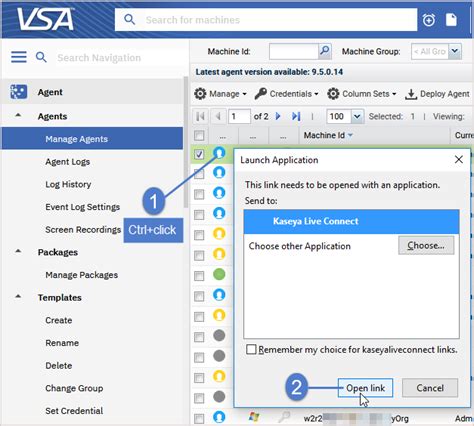 Working With Vsa 9 Agents