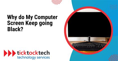 Why Does My Computer Screen Keep Going Black Computer Repair