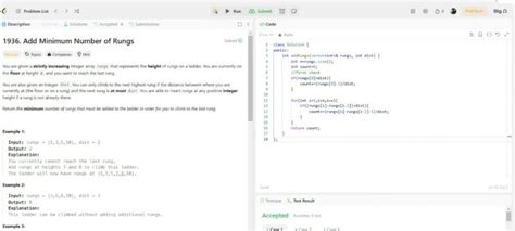 Shubham Neogi On Linkedin 🎯 Day 402 Add Minimum Number Of Rungs You