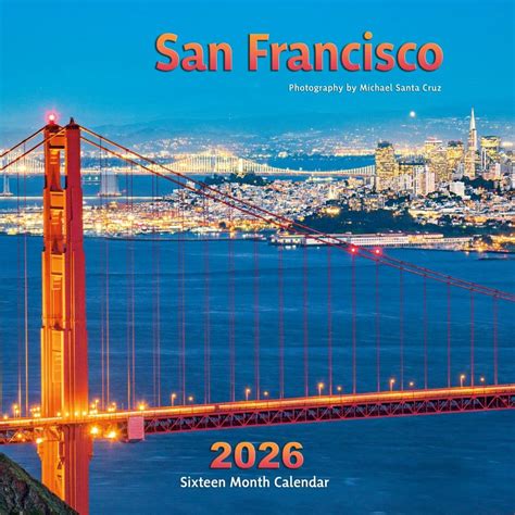 San Francisco 2026 Wall Calendar
