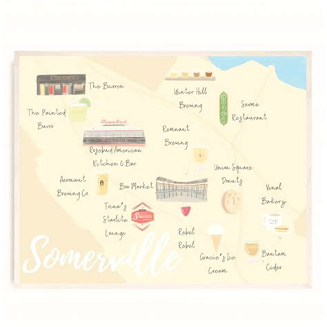 Somerville Boston Map