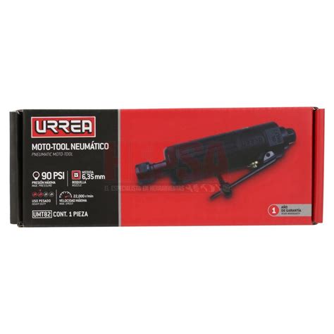 Moto Tool NeumÁtico Recto 14 22000rpm Urrea Umt82