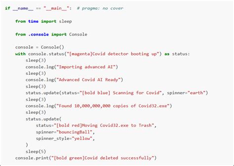 Using The Python Rich Library To Display Status Indicators Open Source Routing And Network