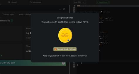 Pilla Rohini On Linkedin 160daysofcoding Gfg160 Geekstreak2024 Womenintech Learningjourney