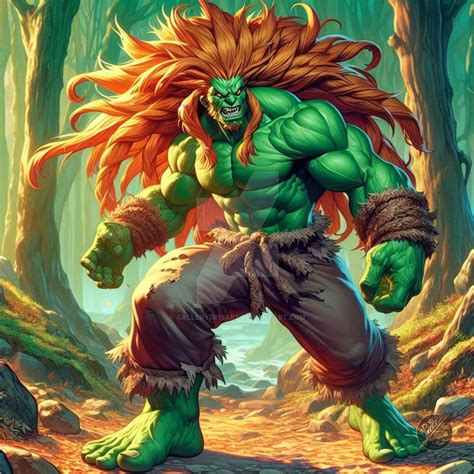 Street Fighter Blanka By Gallerybrisart On Deviantart