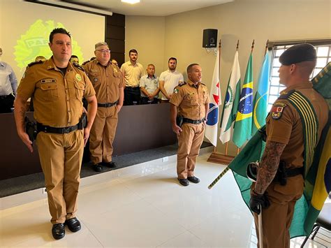 Goionews Capitão Rômulo Assume Oficialmente A 2ª Cia Da Polícia Militar Em Goioerê