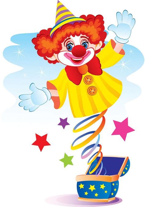 Картинки клоунов для детского сада и для школы