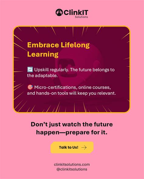 Clink I T Solutions Learn As You Work With Involvement Across The Company A Project