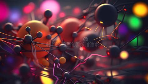 background artificial intelligence in cyberspace with binary code ai generated stock