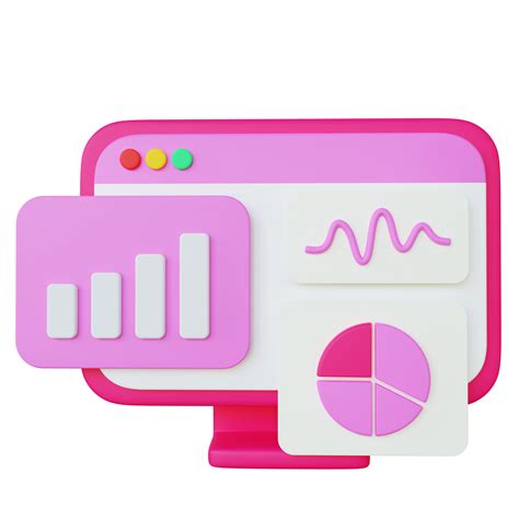 Stylized 3d Digital Marketing Analytic 12658287 Png