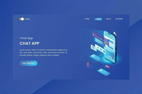 Antigravity Isometric Mobile Phone Concept Landing 32470233 Vector Art At Vecteezy