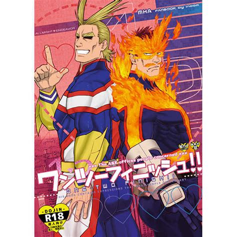 Endeavor And All Might Boku No Hero Academia Drawn By Onoohnoha