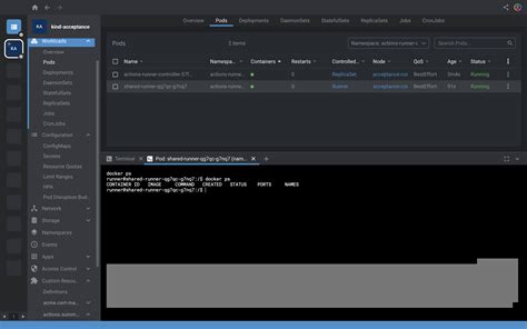docker daemon is not running in actions runner dind image again