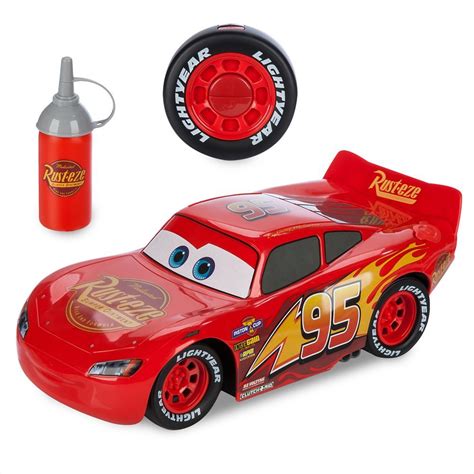 Lightning Mcqueen Bubble Rc Car Cars Disney Store Lightning Mcqueen Rc Cars Mcqueen