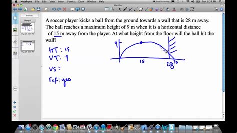 Finding A Quadratic Function In Max Min Problems Youtube