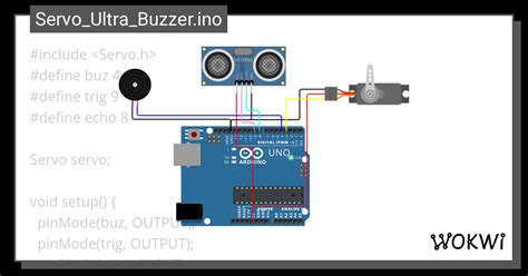 Servoultrao Wokwi Esp32 Stm32 Arduino Simulator