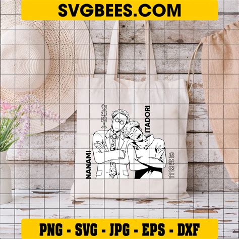 Nanami Itadori Svg Jujutsu Kaisen Svg Png Dxf Eps Cut Files