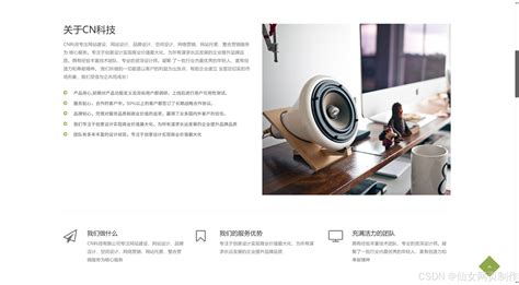 20 Web前端网页案例——【互联网服务科技公司响应式自适应网页 （ 8页）】 大学生期末大作业 Htmlcssjs国内 响应式web