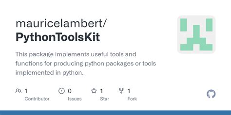 GitHub Mauricelambert PythonToolsKit This Package Implements Useful Tools And Functions For