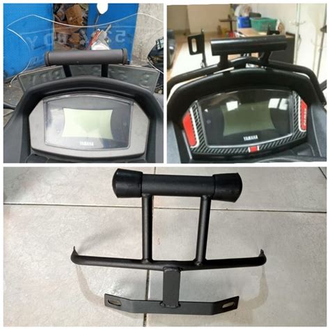 Yamaha Nmax 155 Gps Holder Bracket New Hp Holder Bracket New Nmax Gps Shopee Malaysia