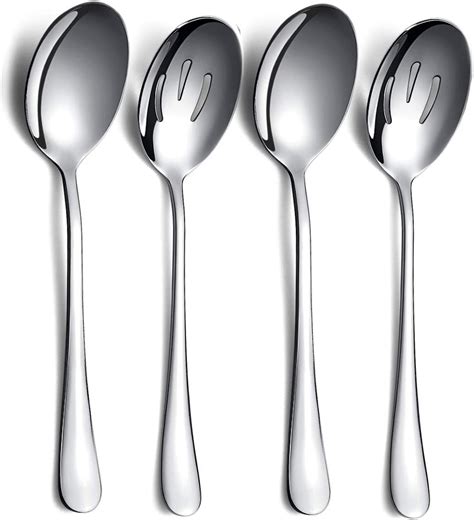 Serving Spoons 4 Pieces Kyraton Serving Spoon Include 2 Serving Spoon