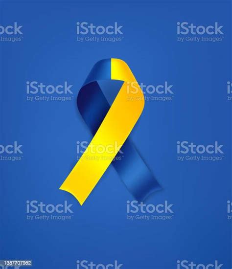 우크라이나 플래그 색상 리본 벡터 일러스트레이션 0명에 대한 스톡 벡터 아트 및 기타 이미지 0명 2022년 3차원 형태 Istock