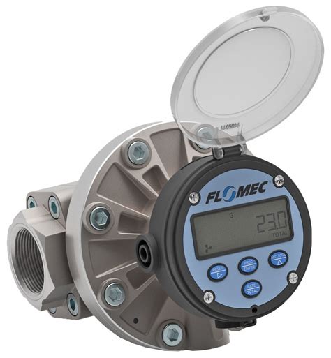 Flomec Oval Gear Flow Meter Electromagnetic Electronic Flowmeter 61cv31 Om040s003 822r5g