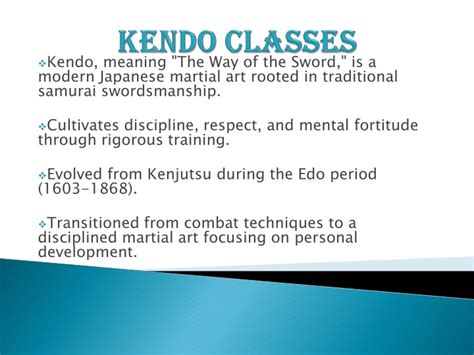 Ppt Kendo Classes In Chennai Powerpoint Presentation Free Download Id