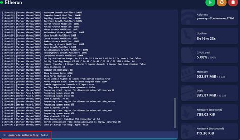 Etheron KB How Do I Enable Or Disable Mob Griefing On My Minecraft Server